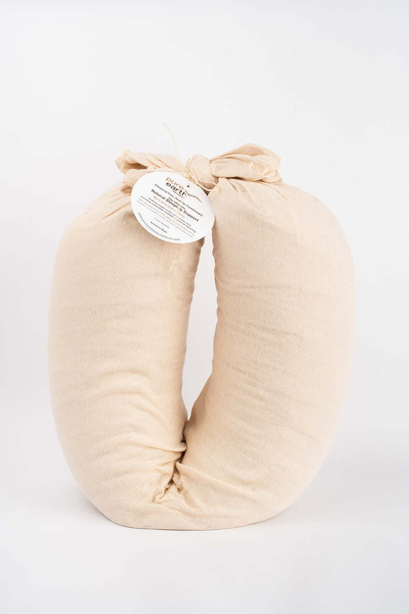 Organic Hemp & Buckwheat Husk Body Pillow | Pure Earth International